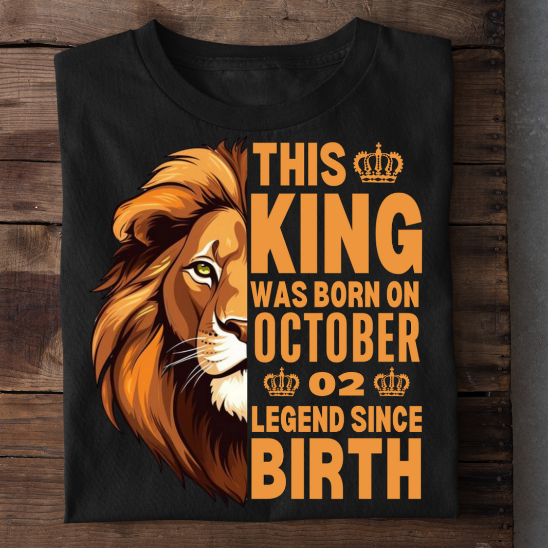 OCTOBER KING LEGEND – dappersanddivas